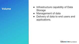 4Vs and 1V of Big Data | PPTX