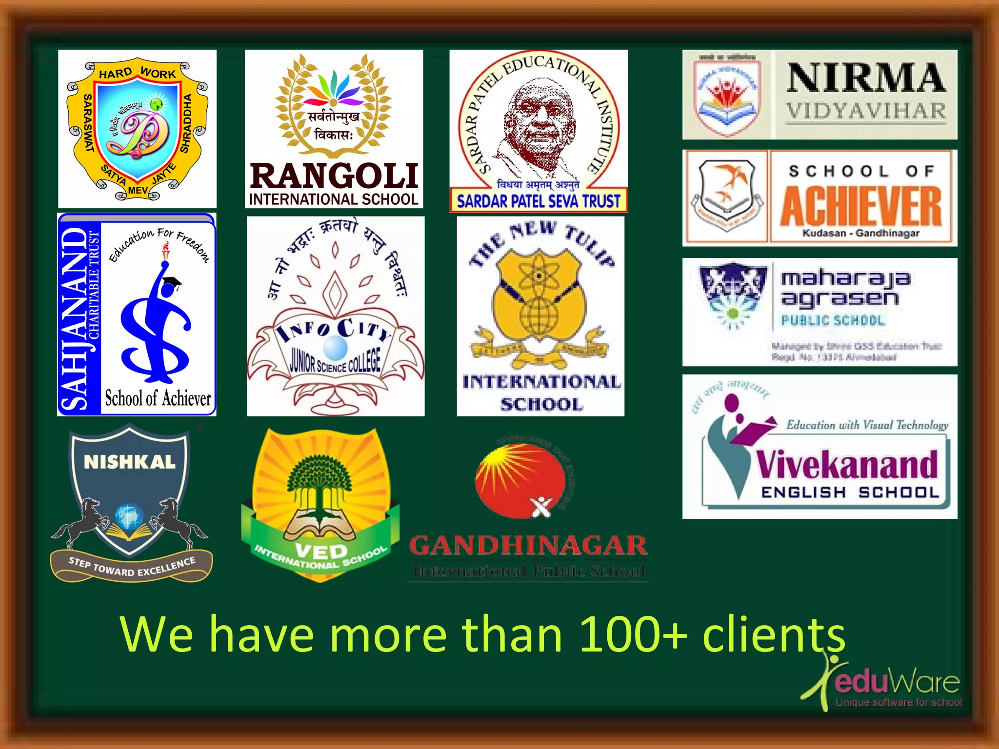 eduWare unique system for school management ppt | PPT