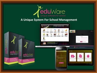 eduWare unique system for school management ppt | PPT