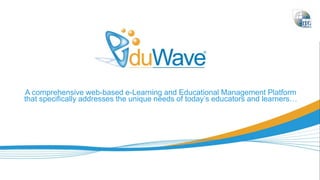 EduWave Introduction | PPT
