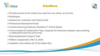 EduWave Introduction | PPTX | Web Design and HTML | Internet