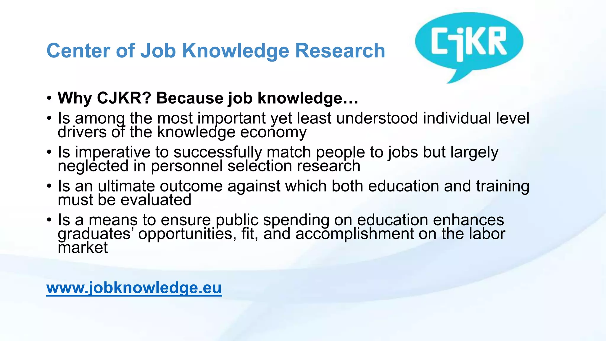 Eduworks kick-off presentation: UvA - ABS | PPTX