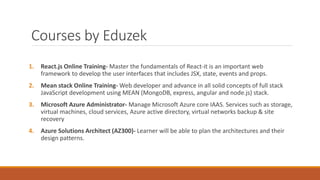Eduzek learn to upskill | PPT