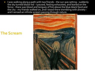 Edvard munch and the scream | PPTX