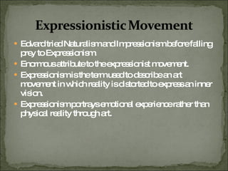 Edvard Munch Power Point Presentation | PPT