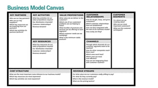 Business model canvas for k-12 Schools | PDF