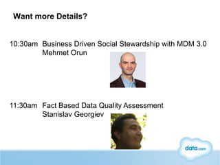 Running a large commercial data asset | PPT