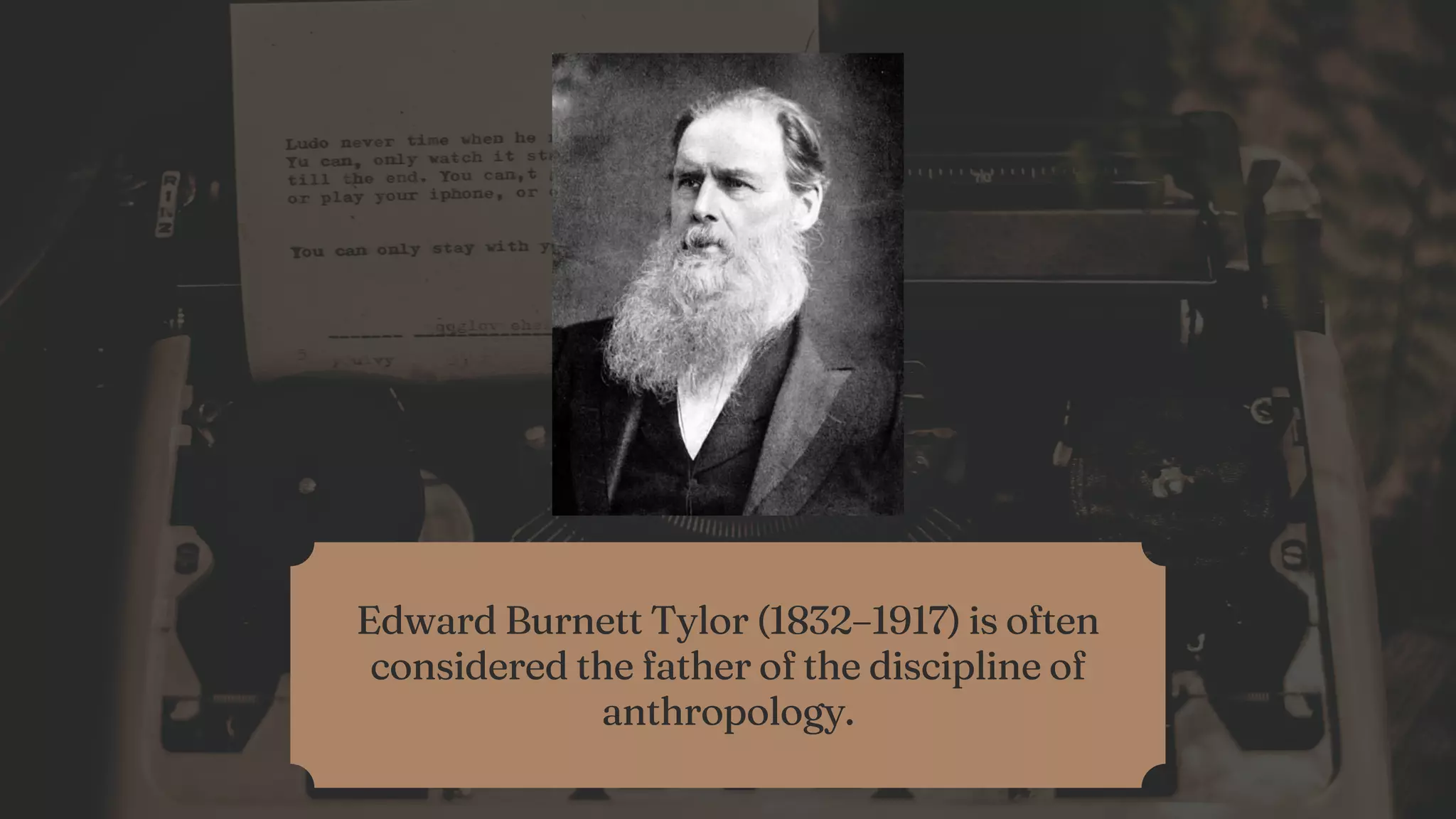 Edward Burnett Tylor | PDF