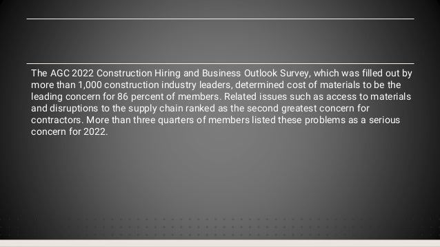AGC Reports on Increased Materials Cost in 2021 | PPT