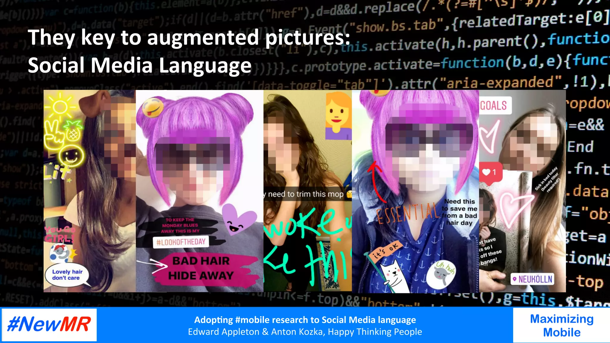 Adapting #Mobile to Social Media Language | PPT