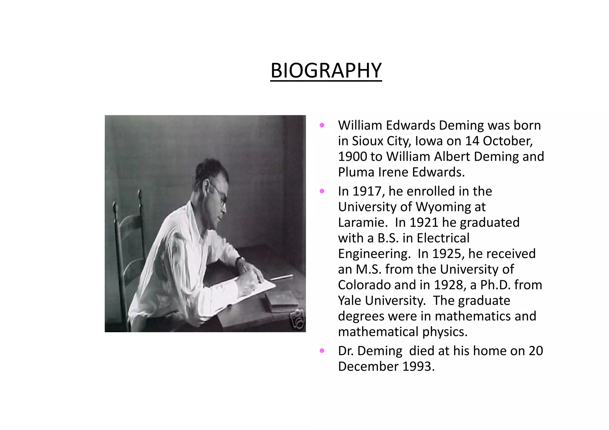 Edward Deming | PDF