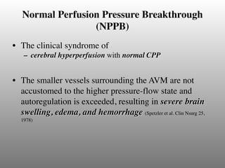 Edward Fohrman | Neuroanesthesia for Cerebral Arteriovenous ...