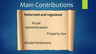 Edward I | PPTX | Genealogy and Ancestry | Hobbies & Interests