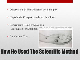 Edward jenner presentation | PPTX