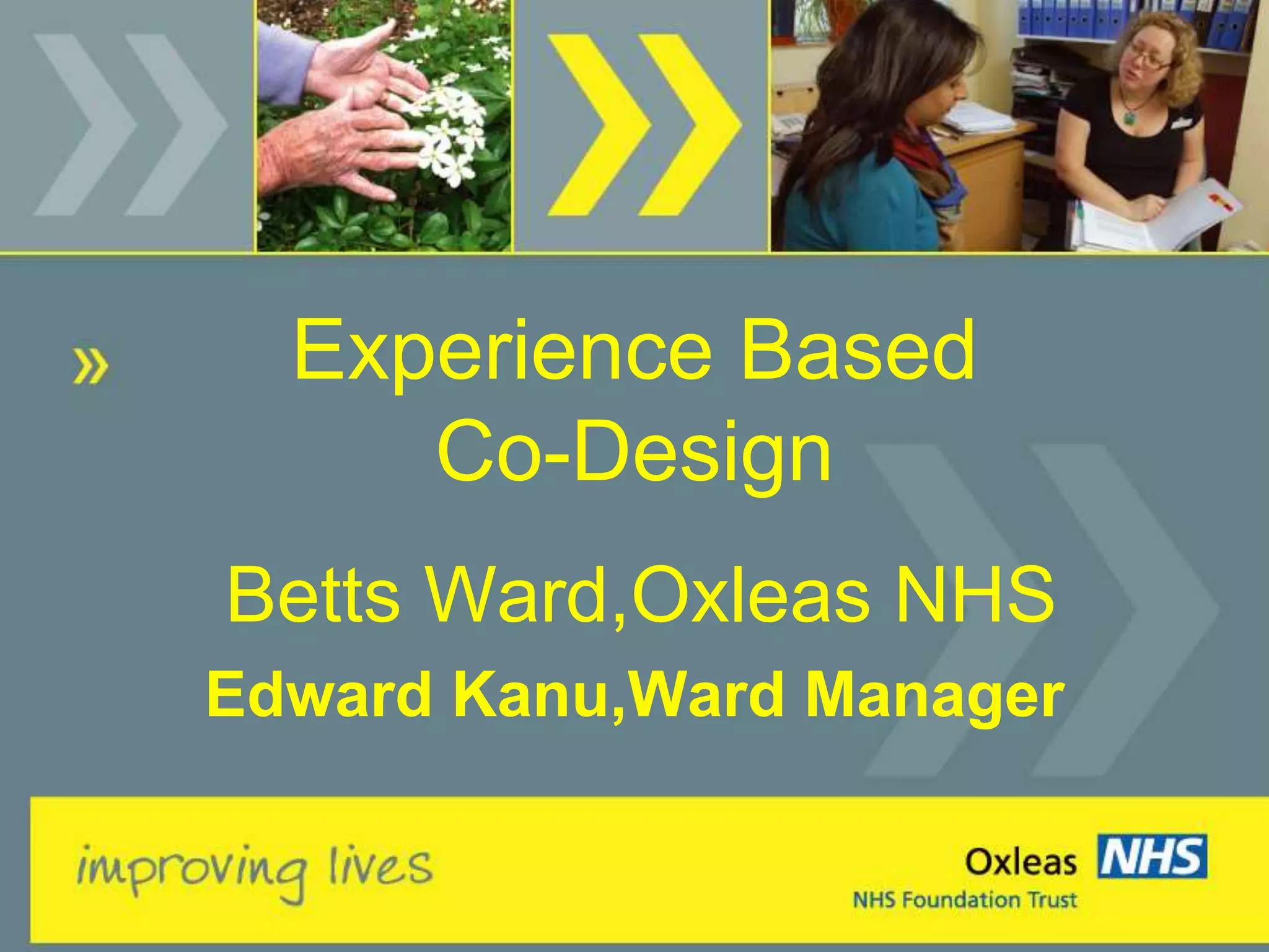 NHS Quality conference - Edward Kanu | PPT