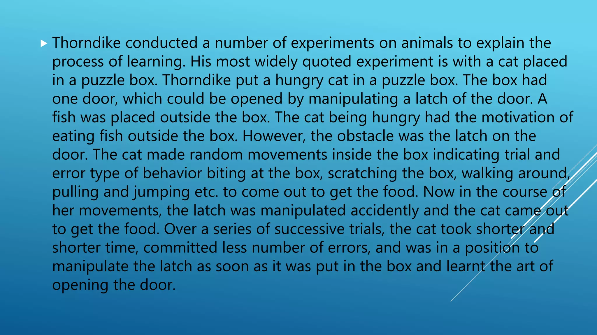 Edward LEE Thorndike Educational Theory.pptx