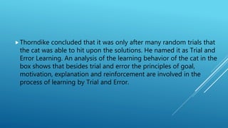 Edward LEE Thorndike Educational Theory.pptx