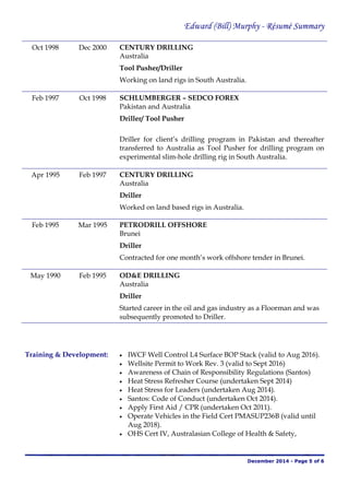 Edward murphy cv | DOCX