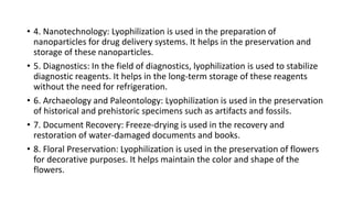Medical lab.BIochemical technique. Lyophilization.pptx