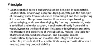 Medical lab.BIochemical technique. Lyophilization.pptx