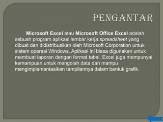 Microsoft Excel | PPT
