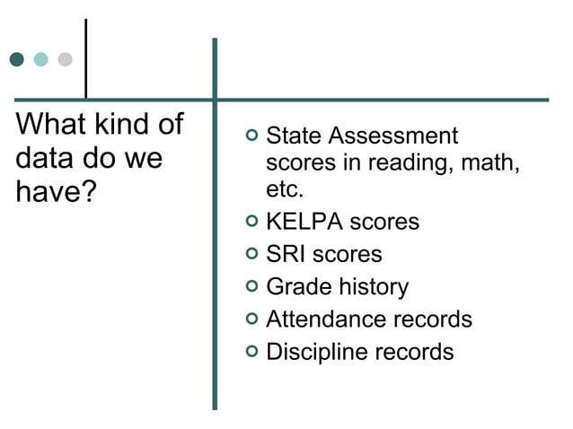 Edwards using data to drive instruction | PPT