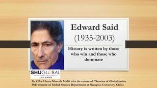 Edward said key_thinker | PDF