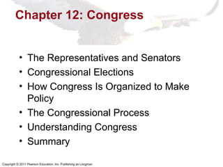 AP Gov't Congress | PPT