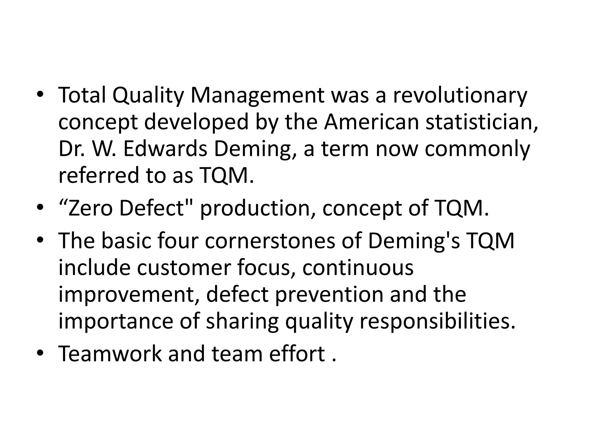 Edwards deming (quality guru) | PPTX