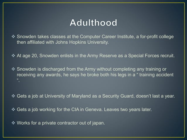 Edward snowden | PPT