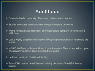 Edward snowden | PPT