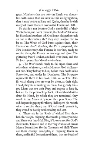 Edwards sinners in the hands of an angry god 1741 | PDF
