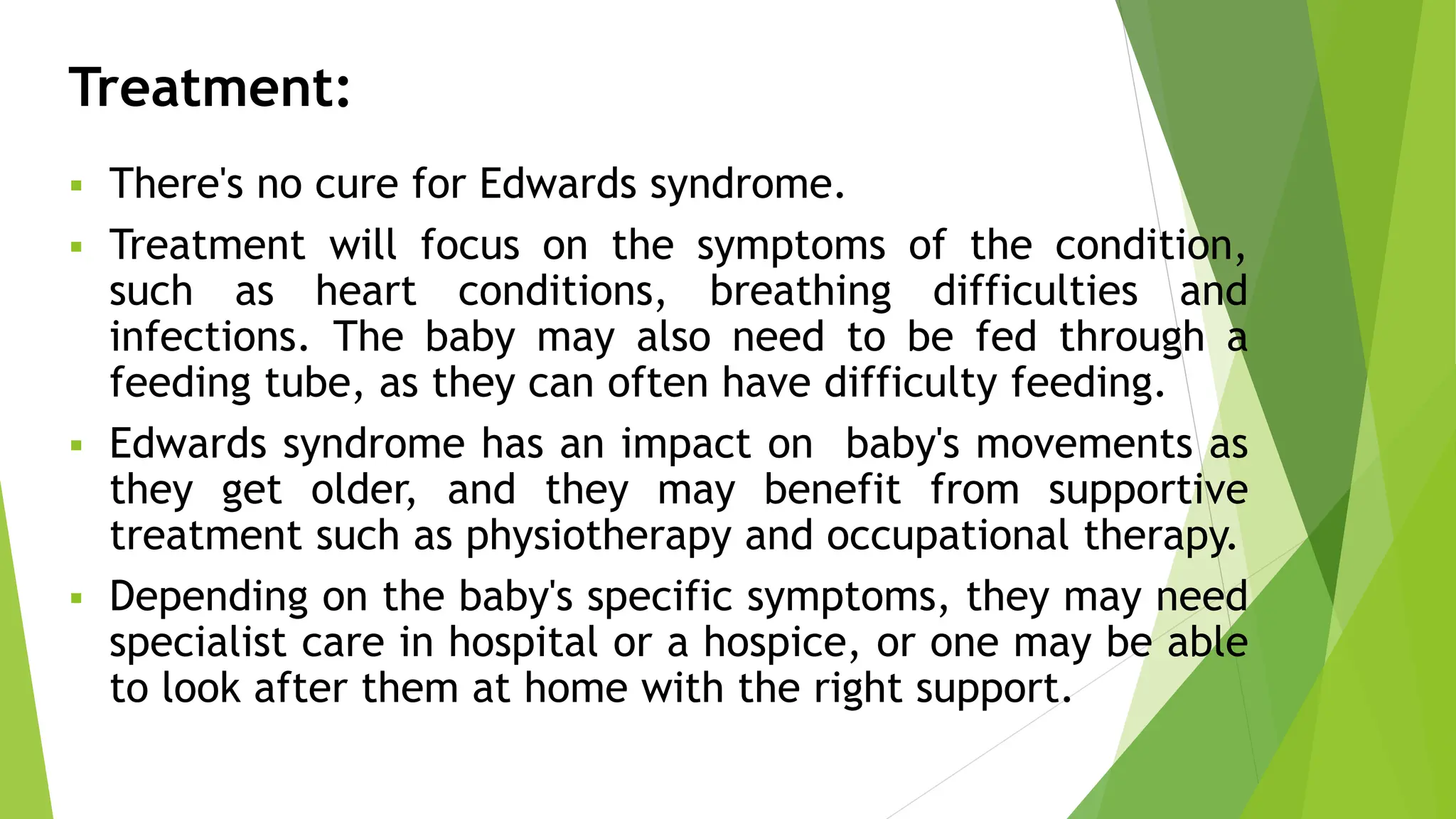 The Presentation on Edwards syndrome.pptx