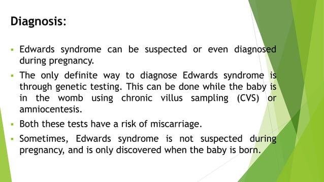 The Presentation on Edwards syndrome.pptx
