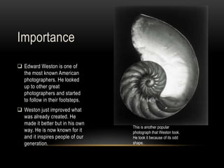 Edward weston | PPT