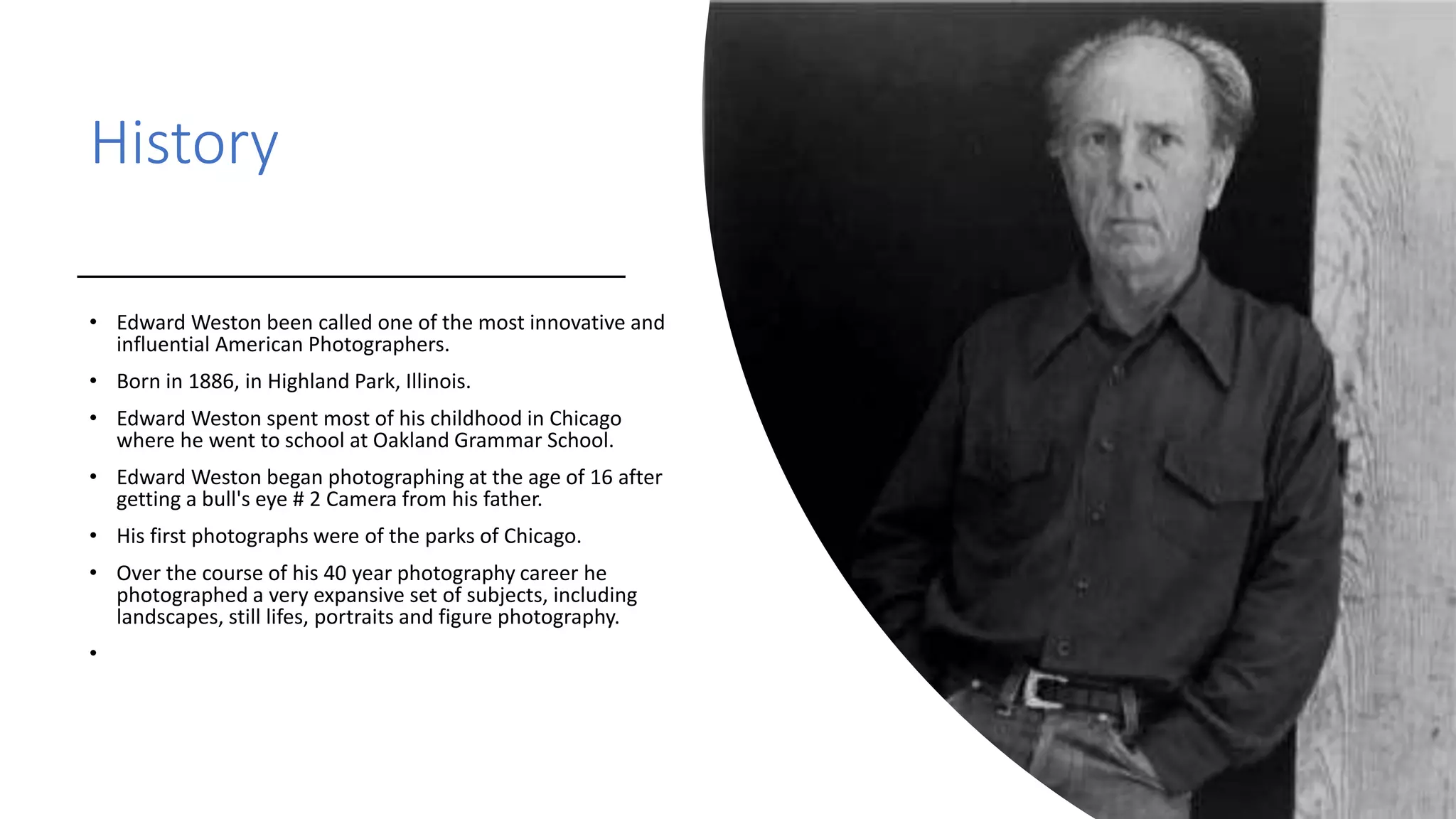 Edward weston art history- new | PPT