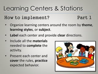 Edwf5100 instructional assignment_learning_centers_t_martin | PPT