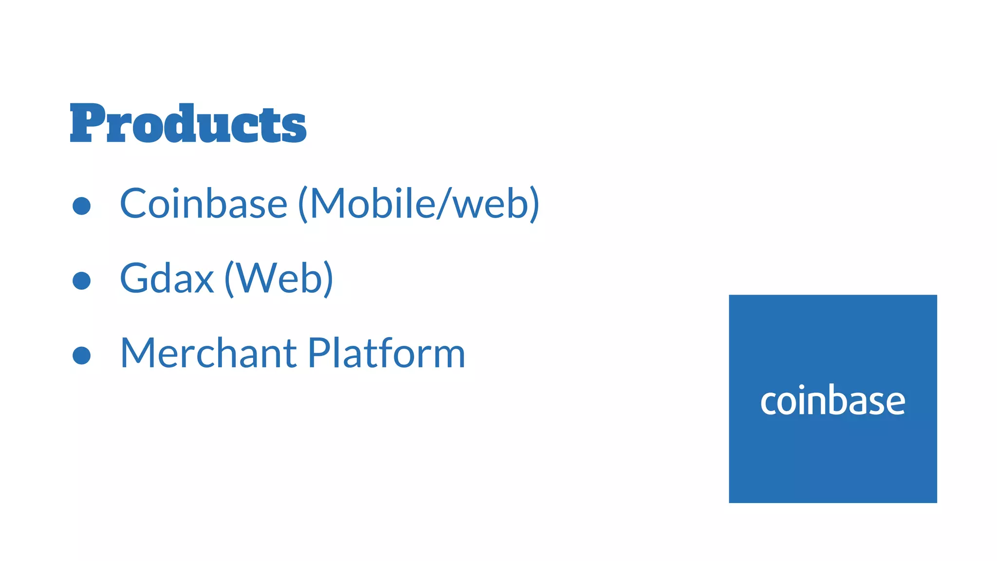 Coinbase presentation by Edwin | PDF
