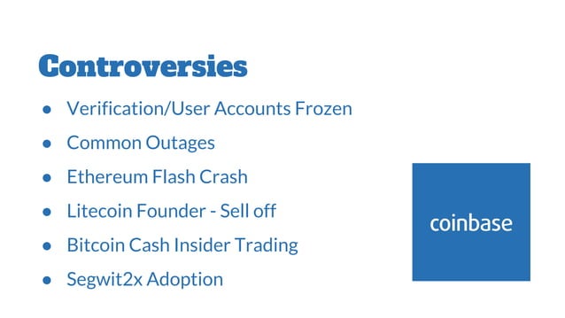 Coinbase presentation by Edwin | PDF