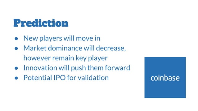 Coinbase presentation by Edwin | PDF