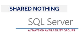 DevOps Days Kyiv 2019 -- How HA works in SQL Server // Edwin Sarmiento | PDF