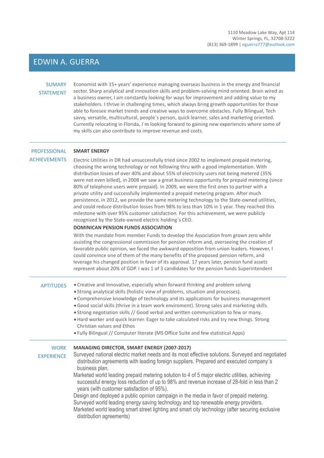 Edwin Guerra CV | PDF