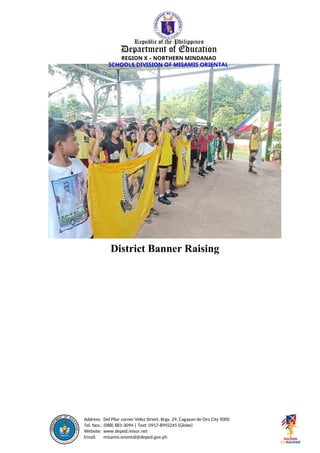 Edwin_District Meet Narrative Report - Copy.docx