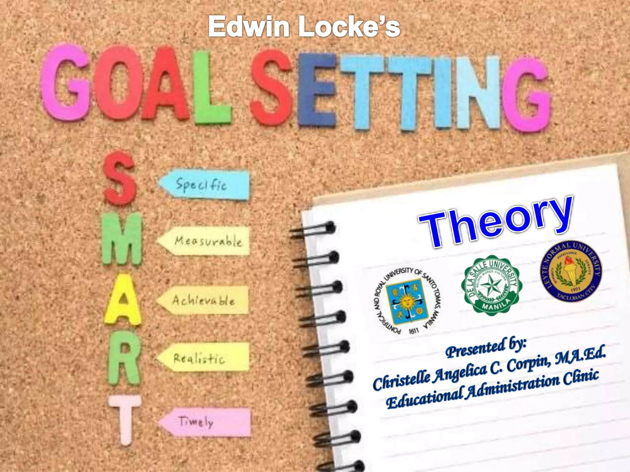 Edwin locke goal setting theory | PPSX