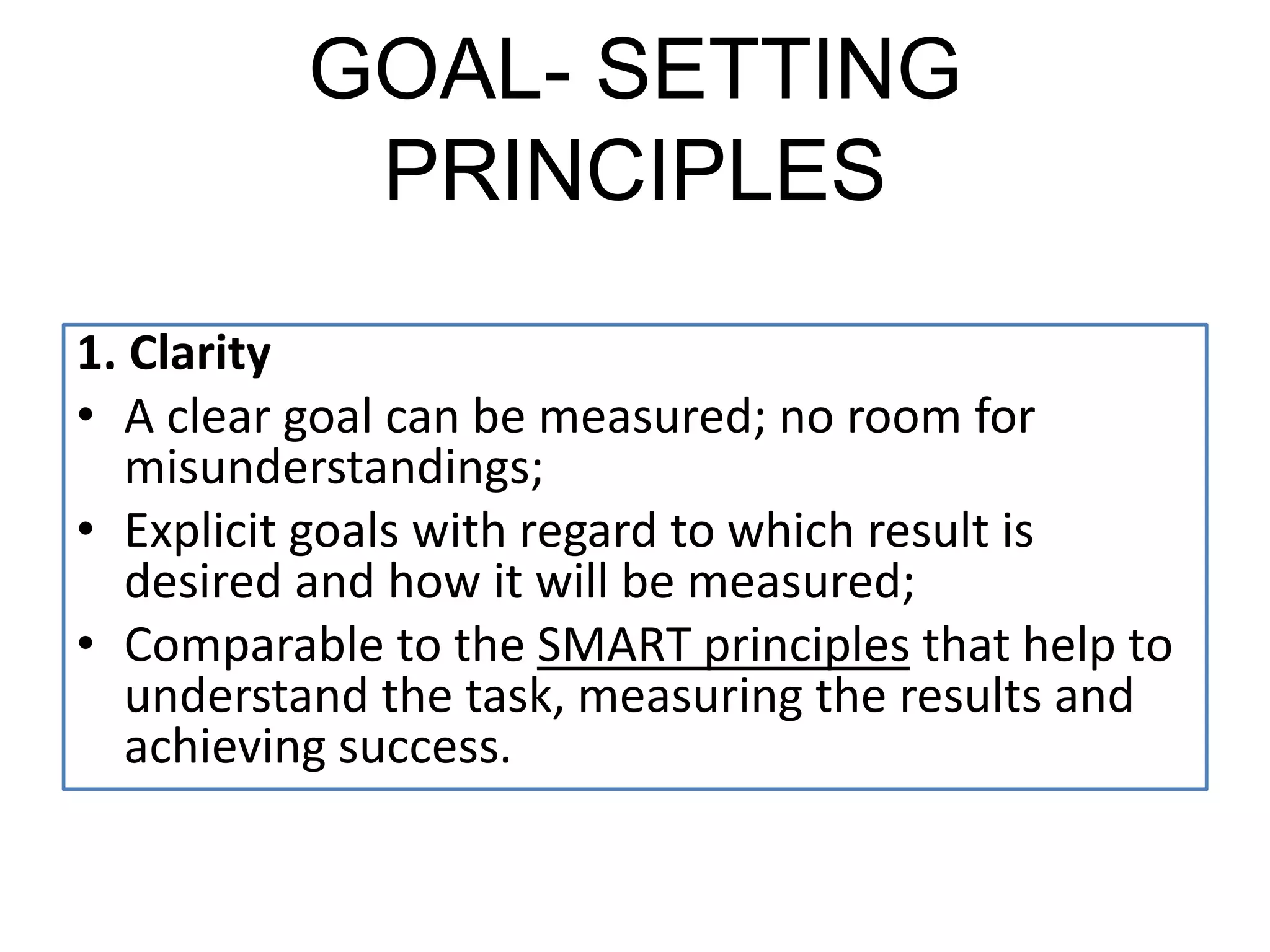 Edwin locke goal setting theory | PPSX