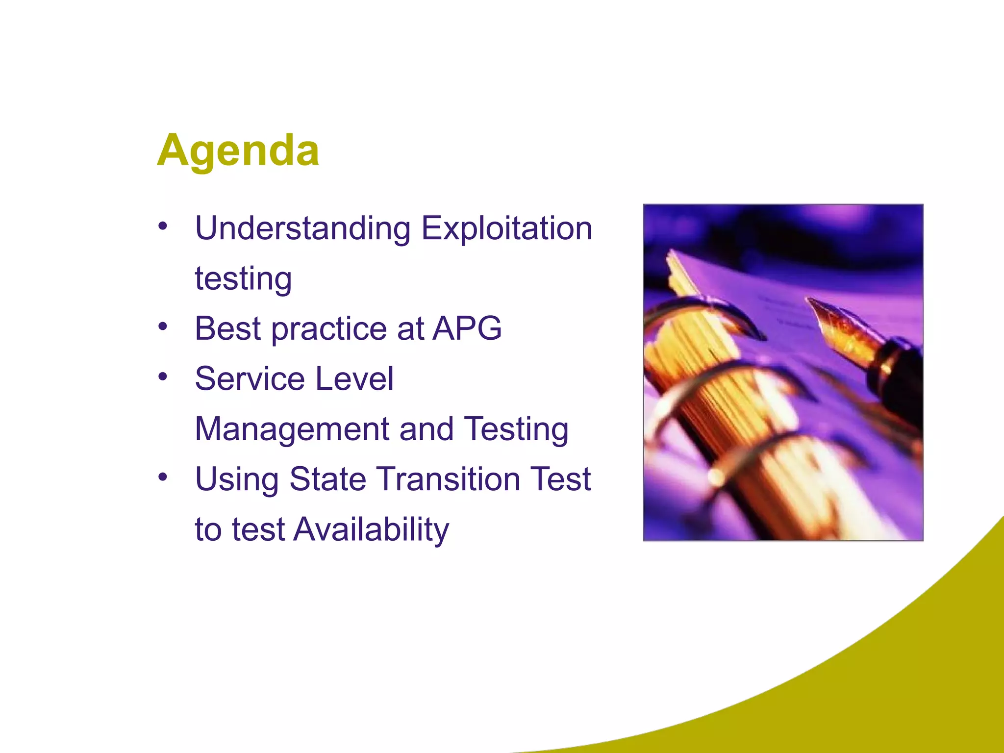 Edwin Van Loon Exploitation Testing Revised Ppt