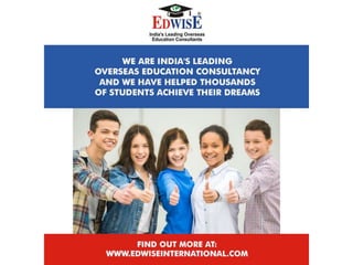 Study Abroad with Edwise | PPTX