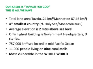 TUVALU COUNTRY | PPTX