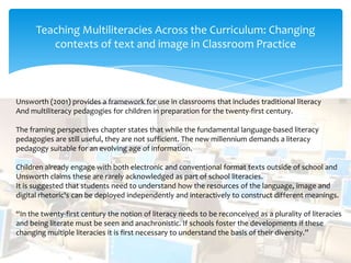 Edx3270 multimedia presentation | PPTX | Education