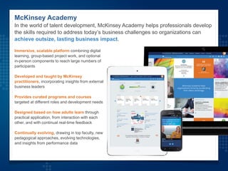 Open edX Conference 2014, McKinsey Academy | PDF